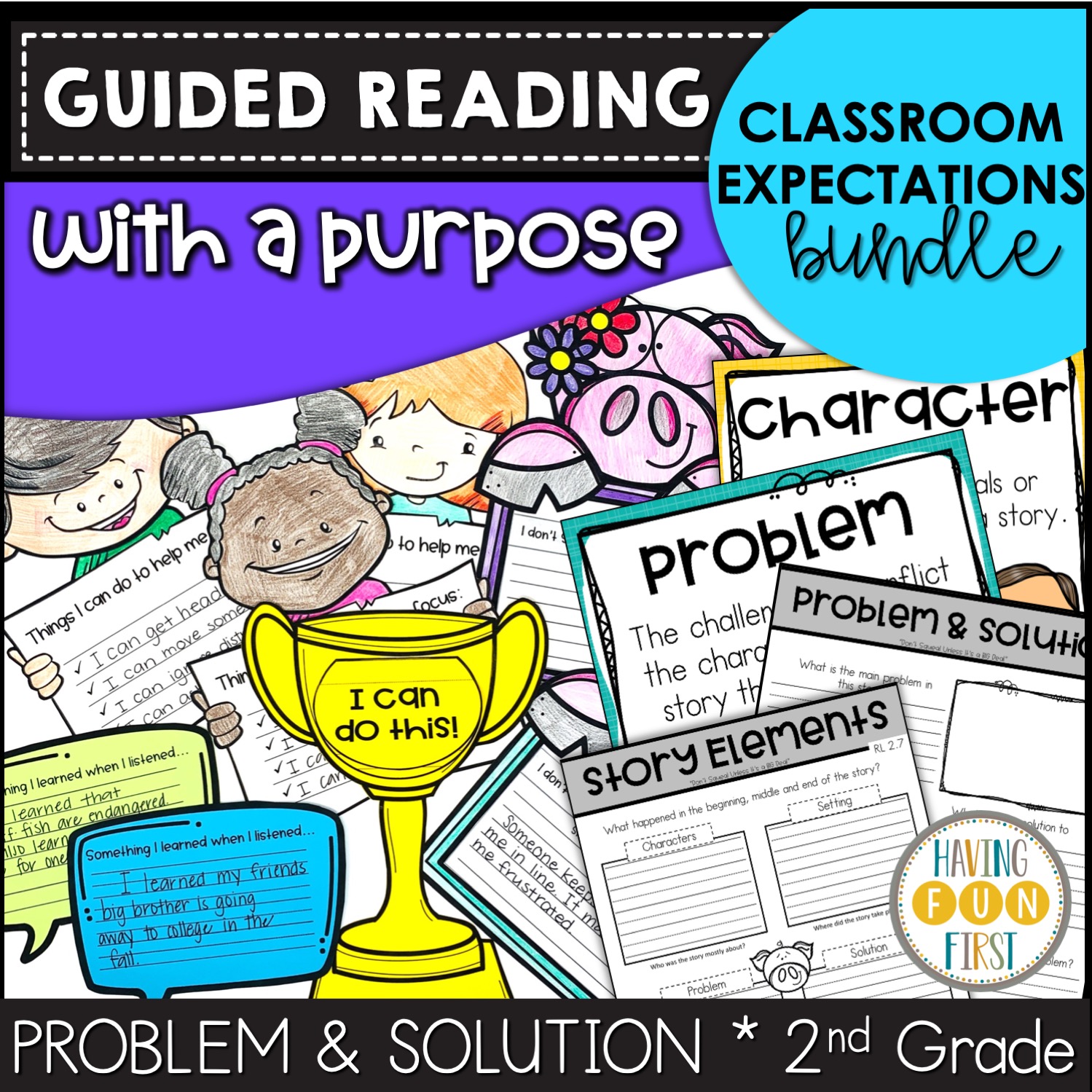 Back to School Activities for 2nd Grade - Having Fun First