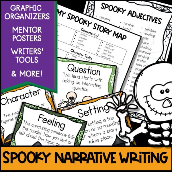 Halloween Narrative Writing Guaranteed to Inspire Young Authors ...