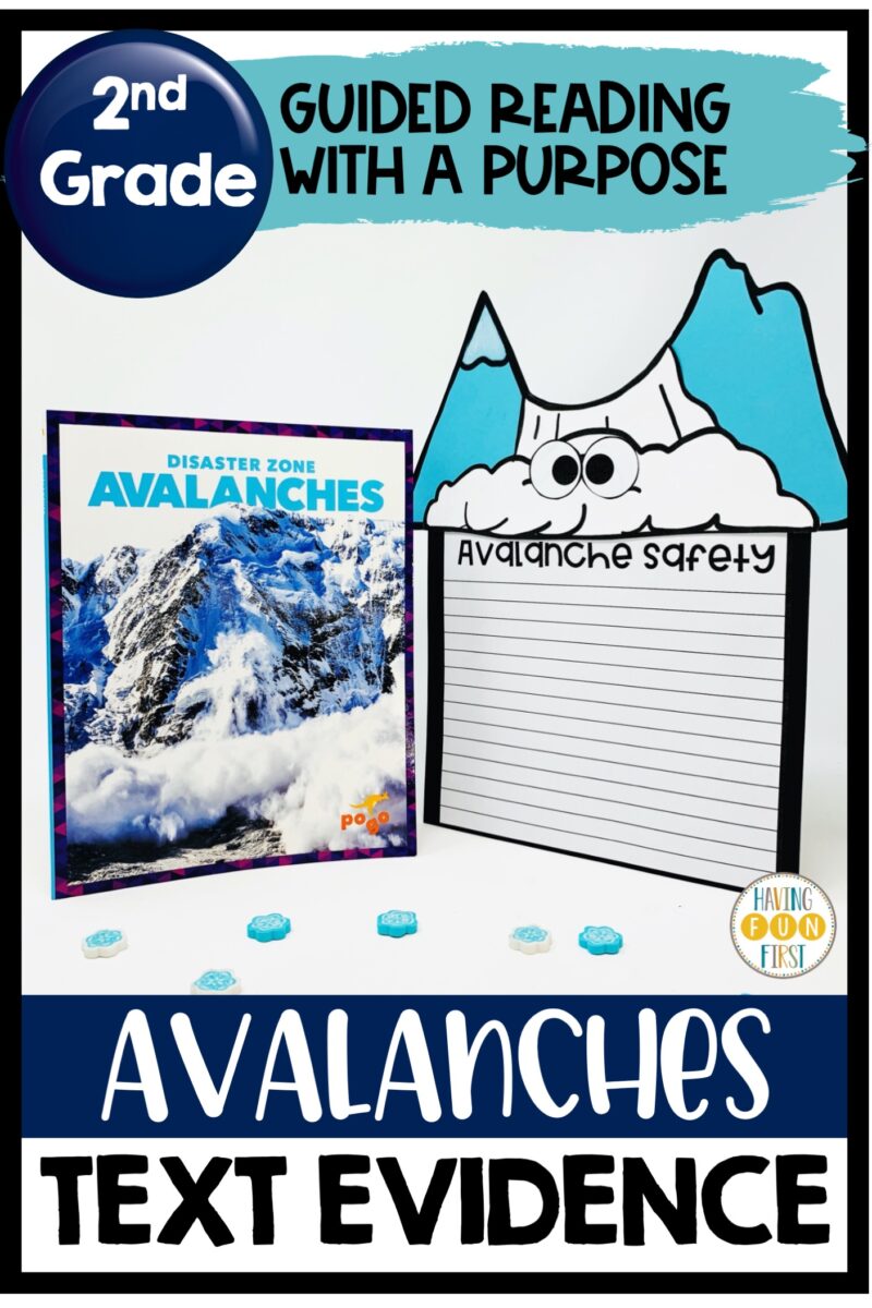 5 Winter Reading Activities to Teach Text Evidence - Having Fun First