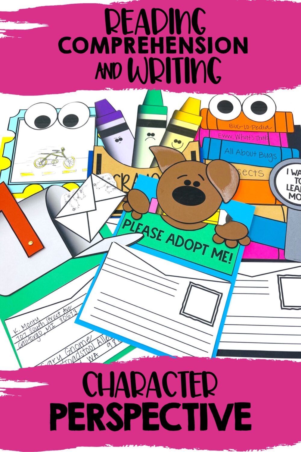 Writing A Letter Worksheets, Mentor Texts, & Activities