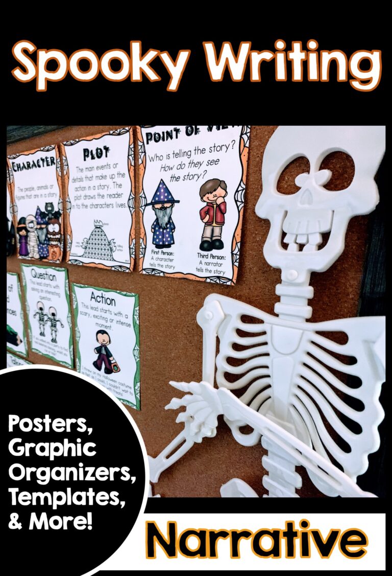 Halloween Narrative Writing Guaranteed to Inspire Young Authors ...