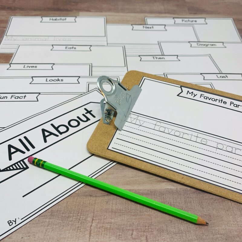 Tools for Teaching Informational Writing - Having Fun First