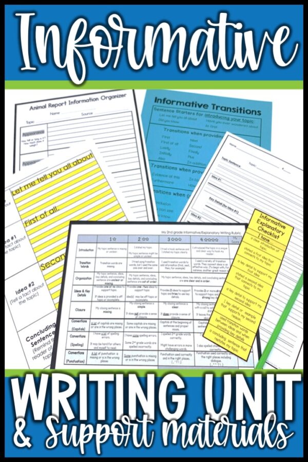 Tools for Teaching Informational Writing - Having Fun First