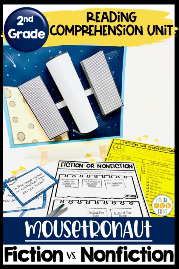 Space Reading Comprehension Activities - Having Fun First