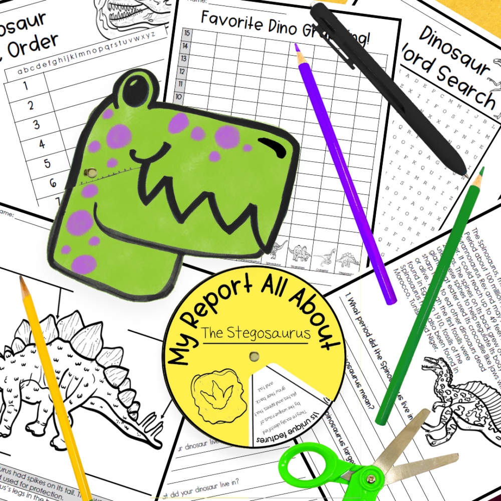 Dinosaur Unit Study: Digging into Discovery