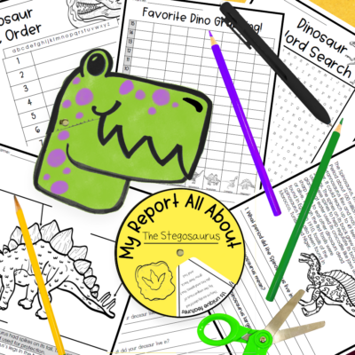 Dinosaur Unit Study: Digging into Discovery