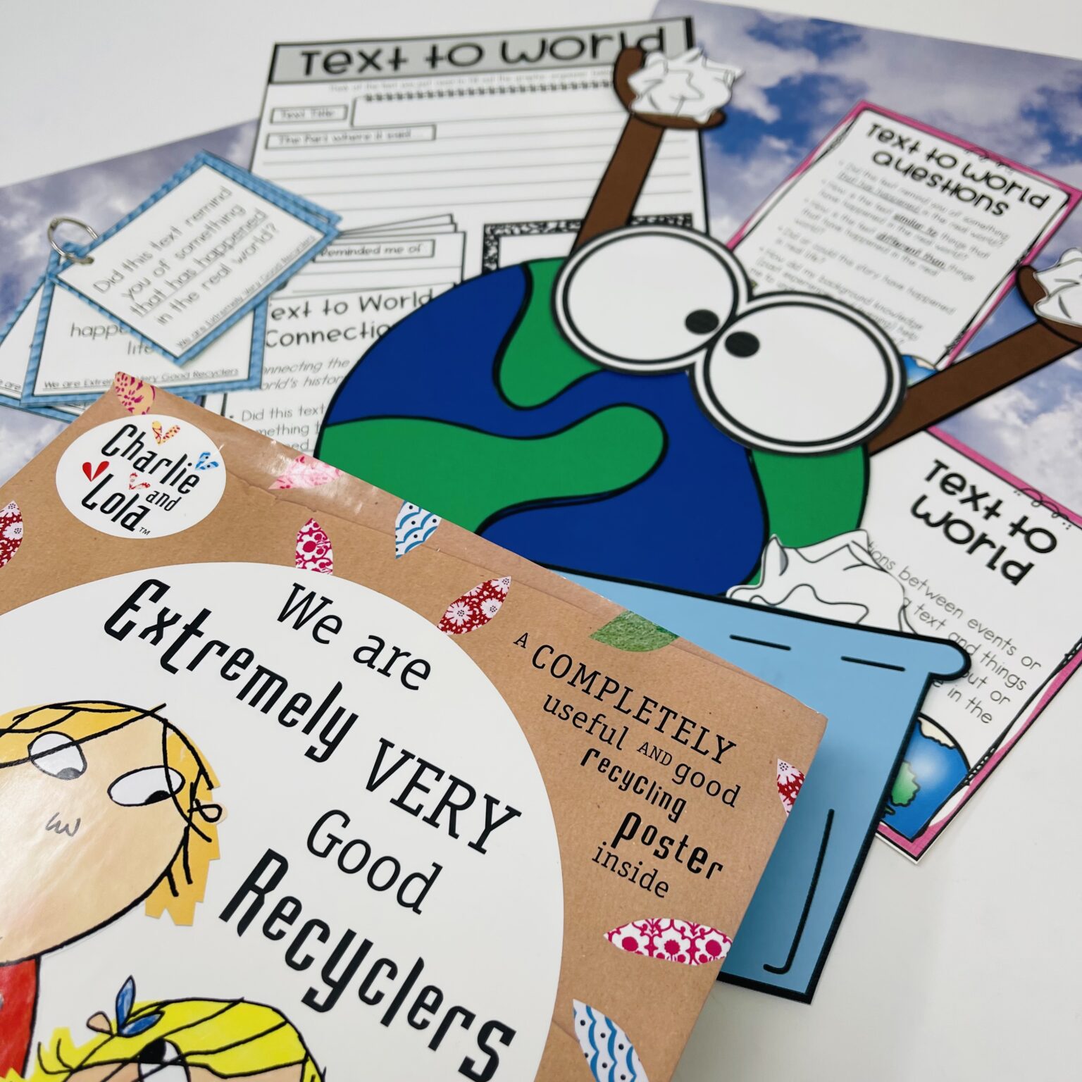 5 Text to World Connections Books & Activities