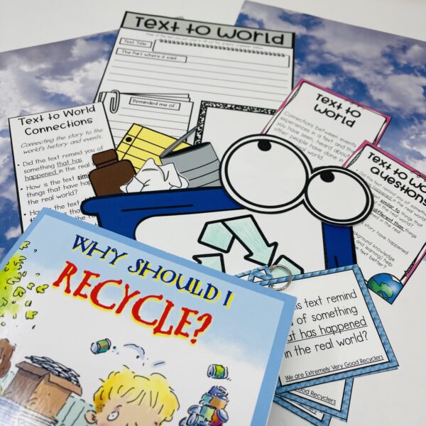 5 Text to World Connections Books & Activities