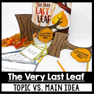 The Very Last Leaf Activities - Having Fun First