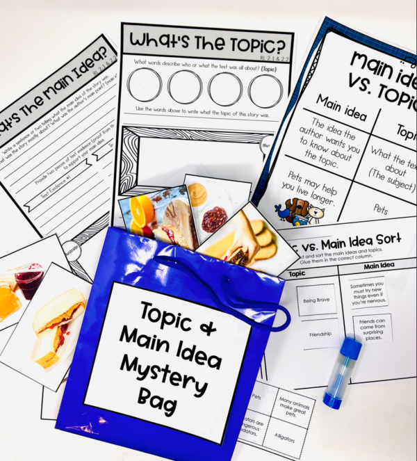 Teaching Topic vs Main Idea - Having Fun First