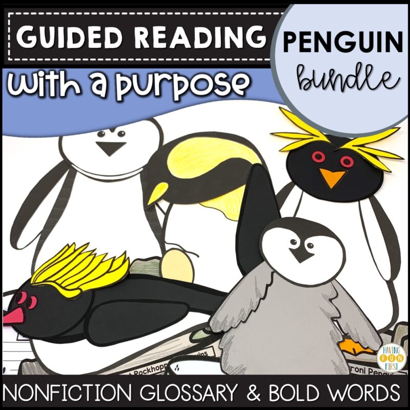 Teaching Text Features Glossary and Bold Print