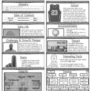 All About Basketball Reading Comprehension Unit